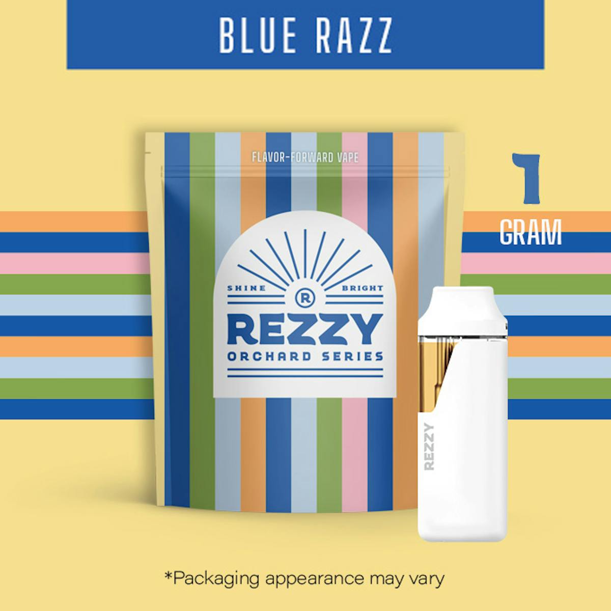 Rezzy l Blue Razz Vape Pen (Disposable) l 1g - Eastern Green Cannabis ...