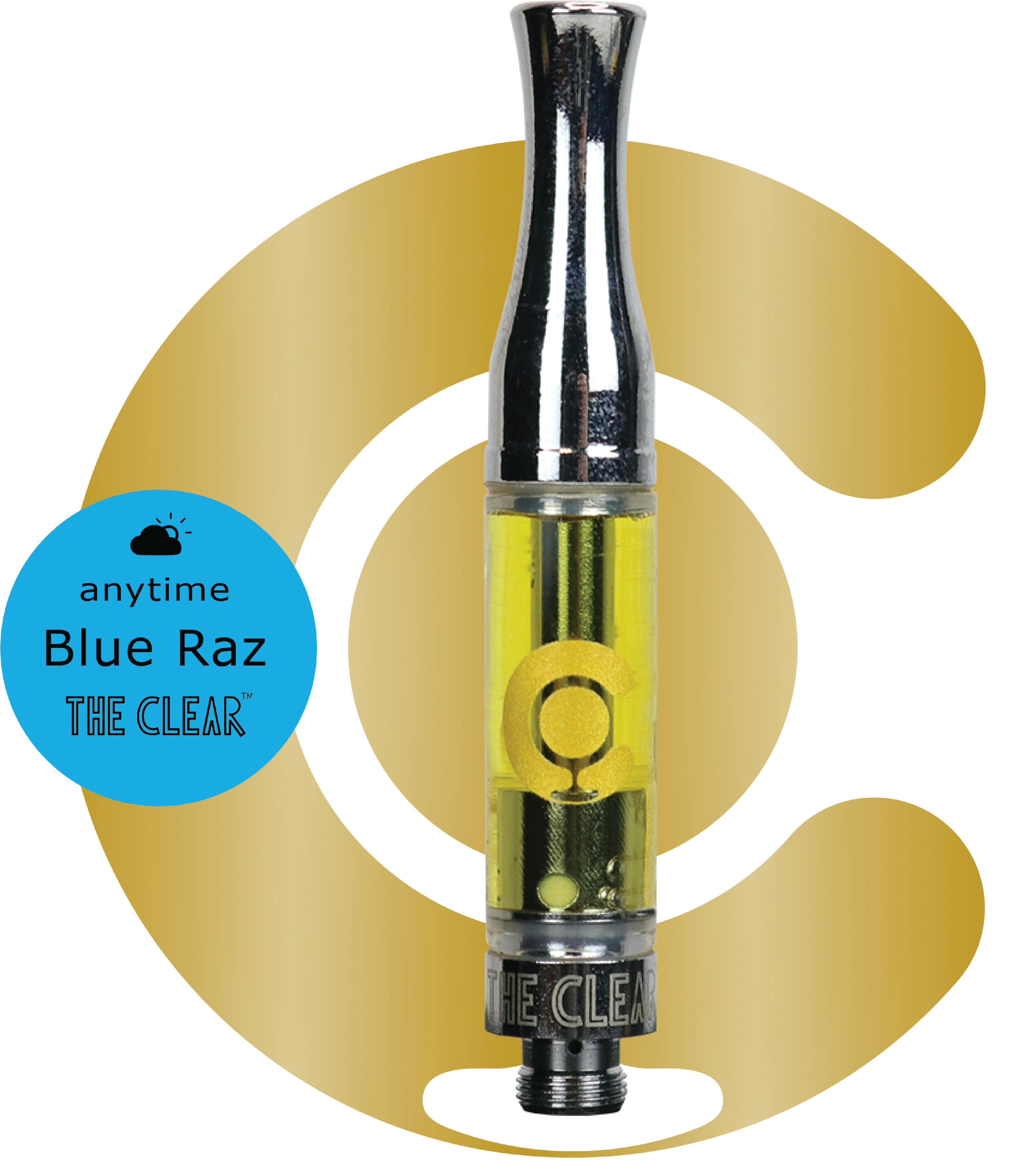 The Clear (Kushi Labs) Blue Raz | Elite Vape Cart - Union Chill ...