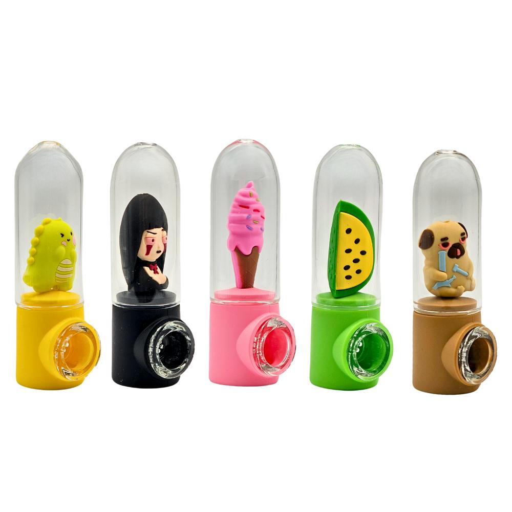 Arsenal - Pop Kultcha Glass Pipe - 4"