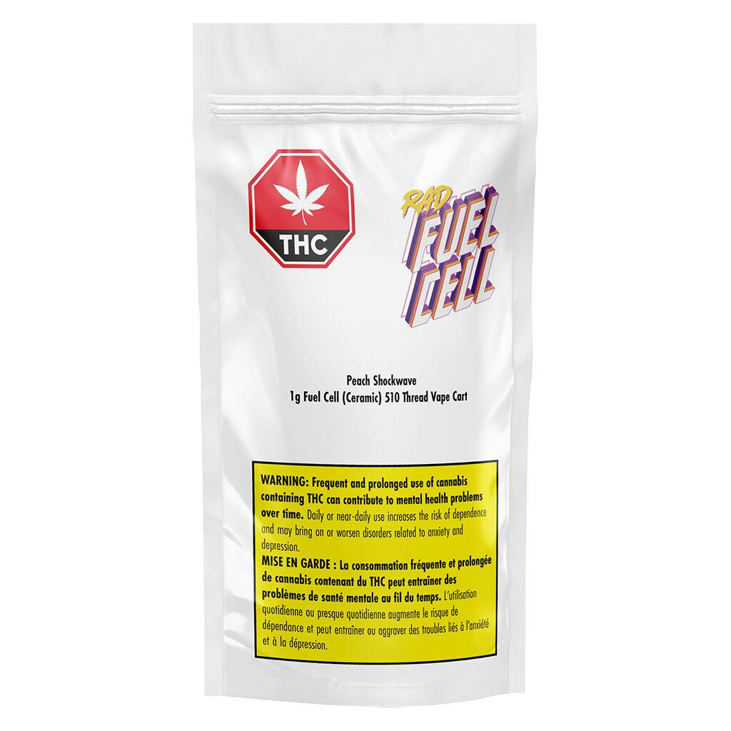 RAD - Peach Shockwave Fuel Cell 510 Thread Cartridge (Ceramic ...