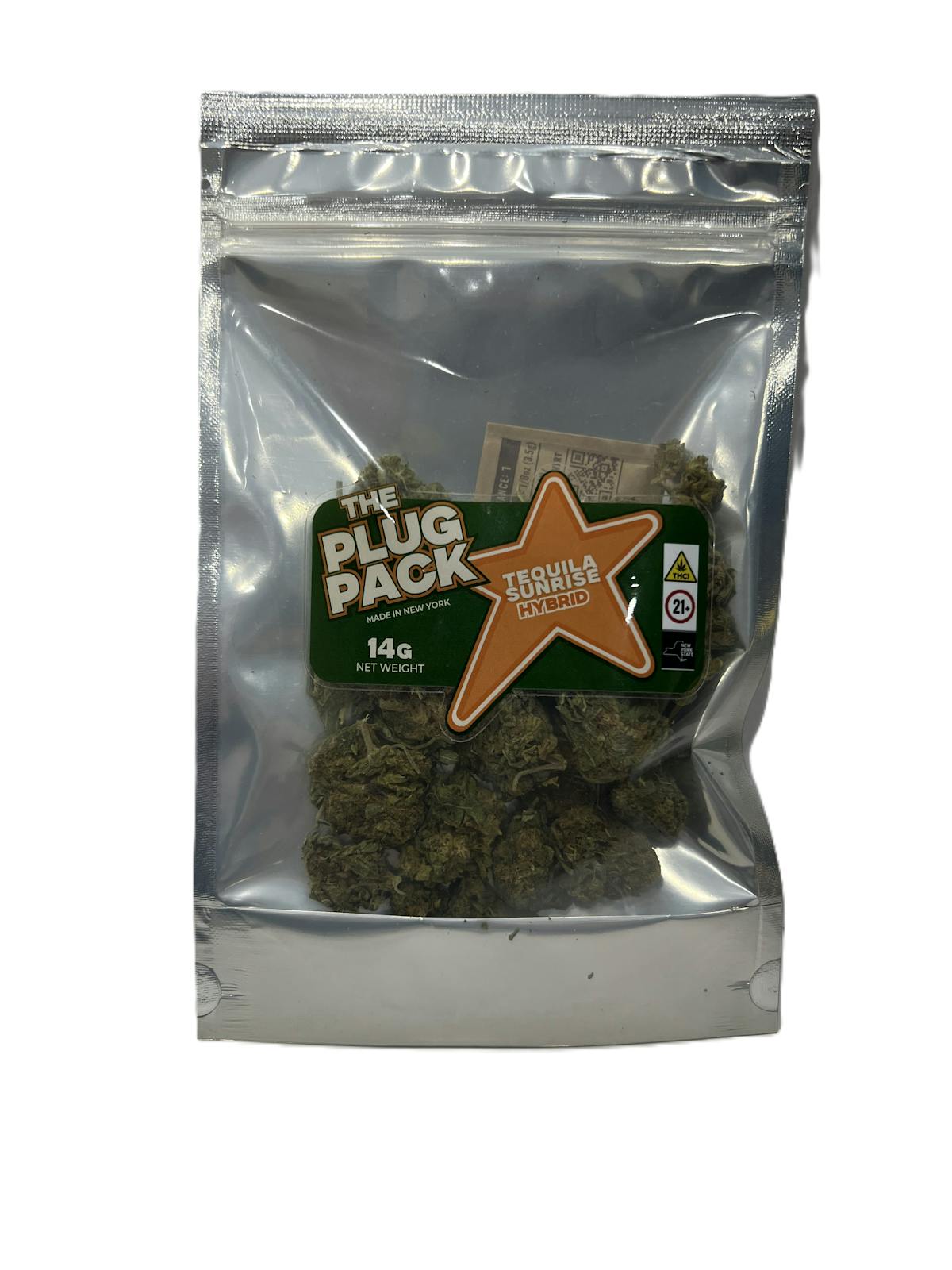 The Plug Pack | Tequila Sunrise | Big Flower Pack 14g 1/2oz Flower ...