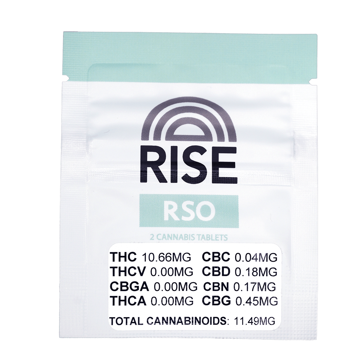 Rso tablets 20mg thc 2 pack | Skymint Flint