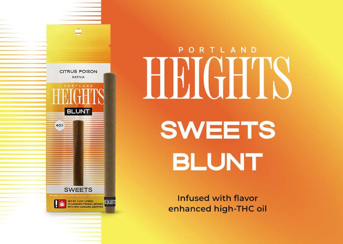 Portland Heights 2.35g CITRUS POISON Moonrock Sweets Infused Blunt 2 ...