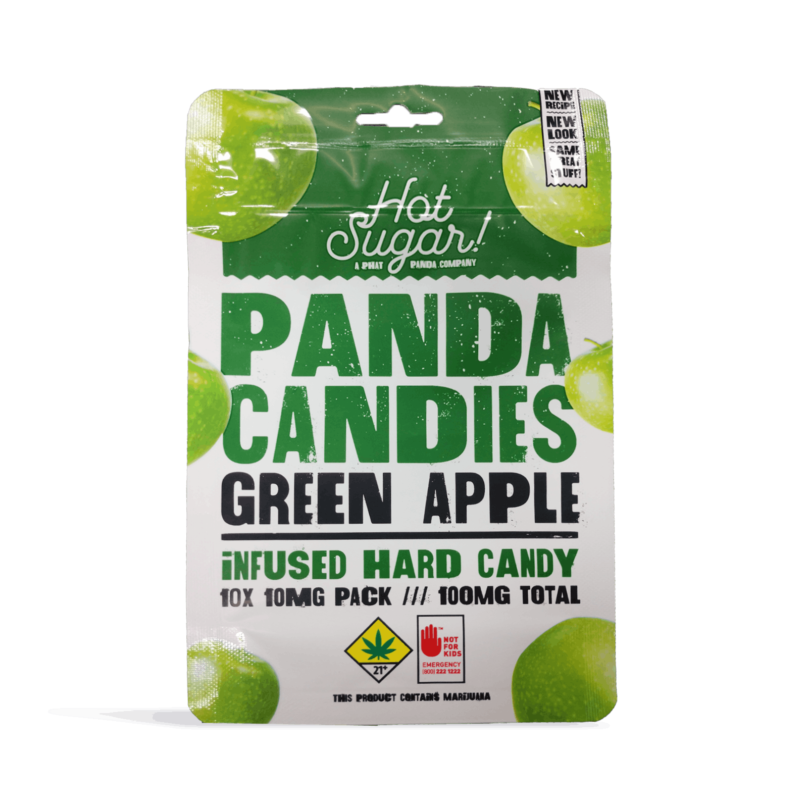 Green Apple Panda Candies 10-pack in Everett | Zips Everett