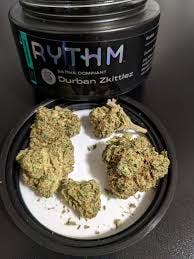 Rythm RYTHM | Durban Zkittlez flower (Buds), jar 3.5g - Bronx Joint NY ...