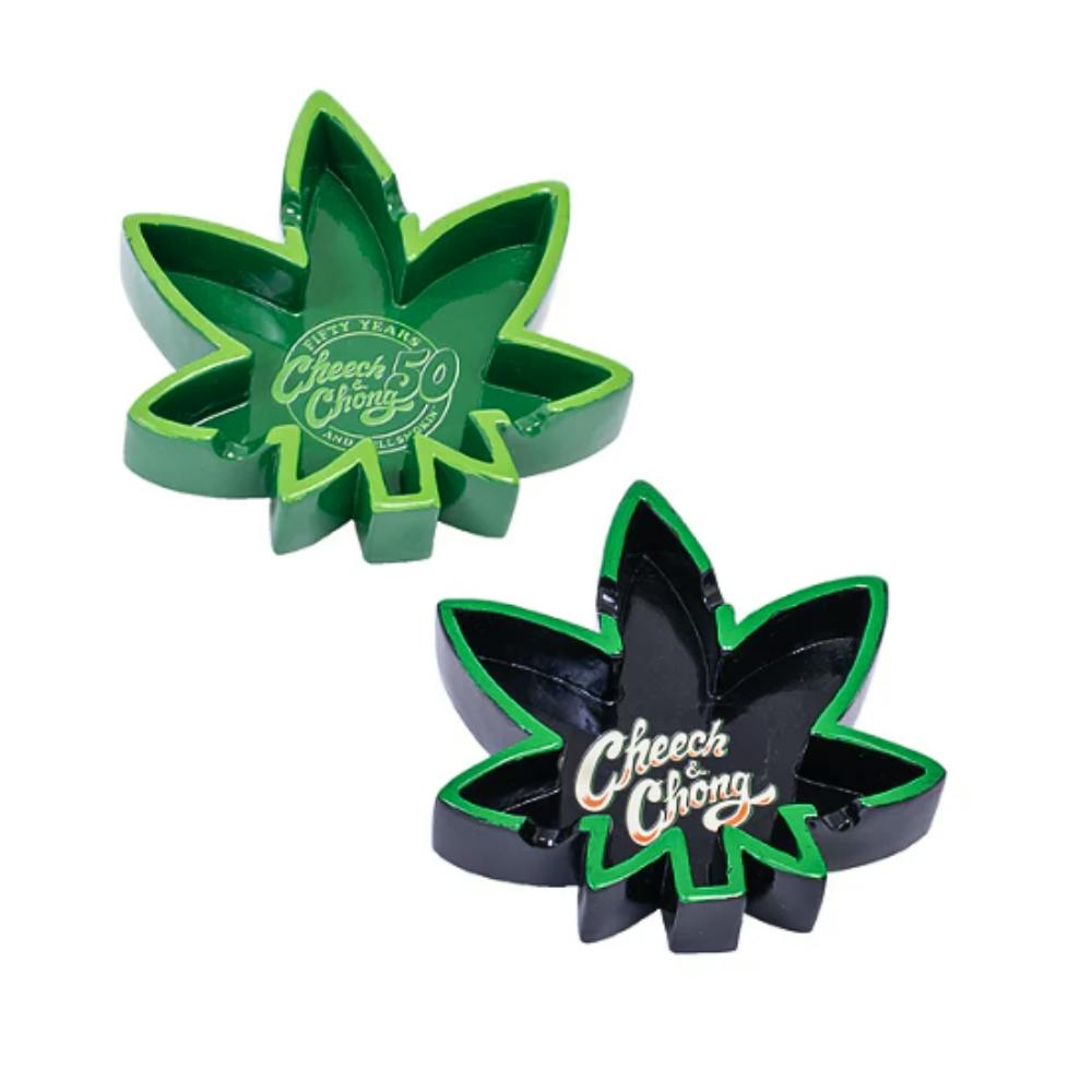 Cheech & Chong - Classic Leaf Ashtray | Sessions Cannabis