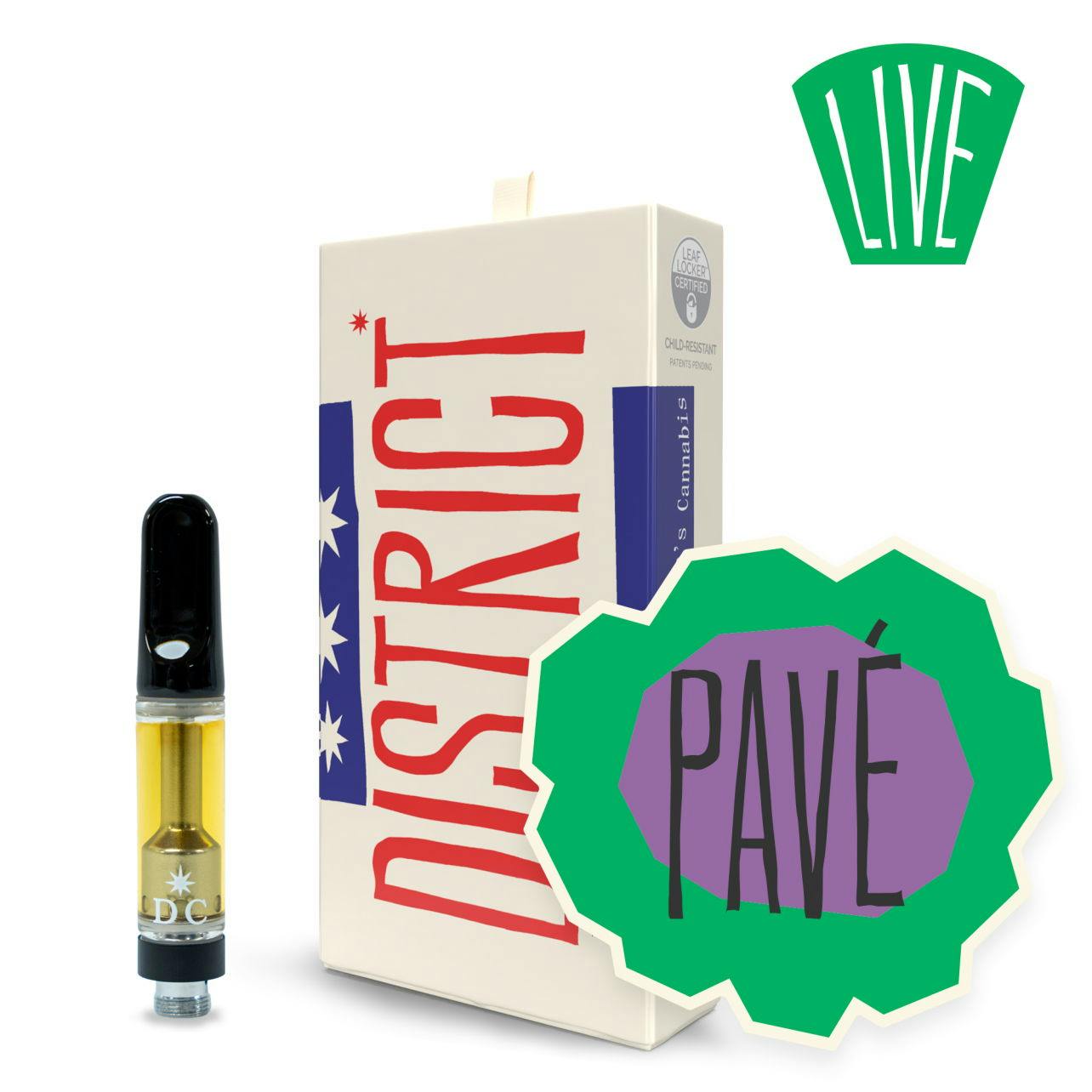 Shop District Cannabis Pave Live Vape Cartridge in Hagerstown | DISTRICT