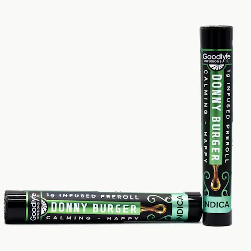 Goodlyfe Pre Roll Infused | 1g | Donny Burger [I] | Cannabis