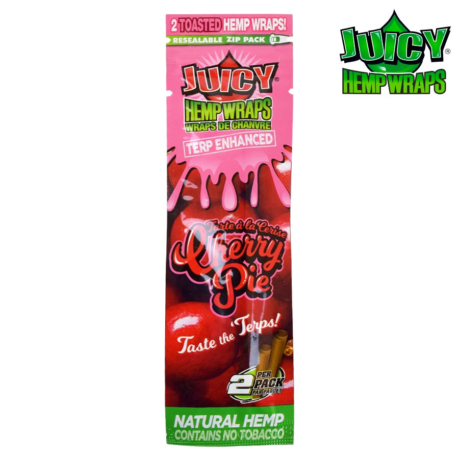 Juicy Jay's - Hemp Wraps - 2pk - Cherry Pie | Sessions Cannabis