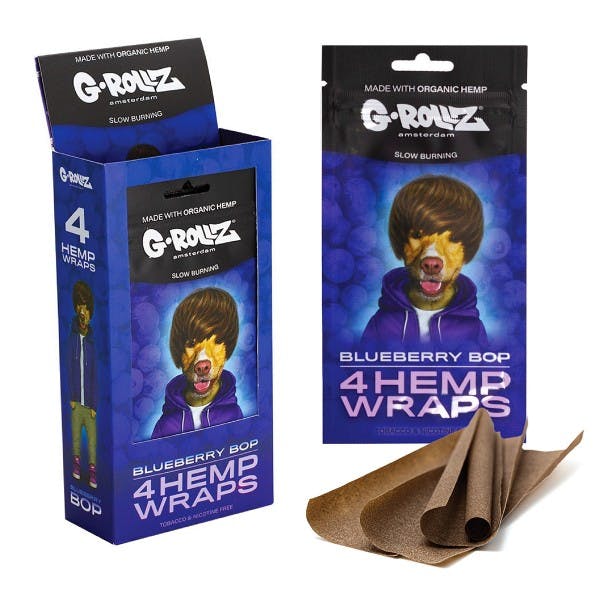G-Rollz - 4x Blueberry - Hemp Wraps