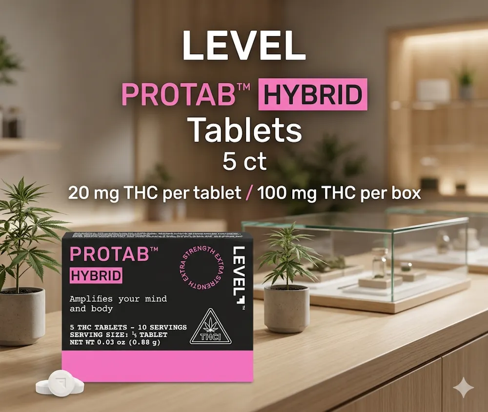 LEVEL Level | Protab Hybrid | Tablets | 10ct | 250mg | Brooklyn, NY ...