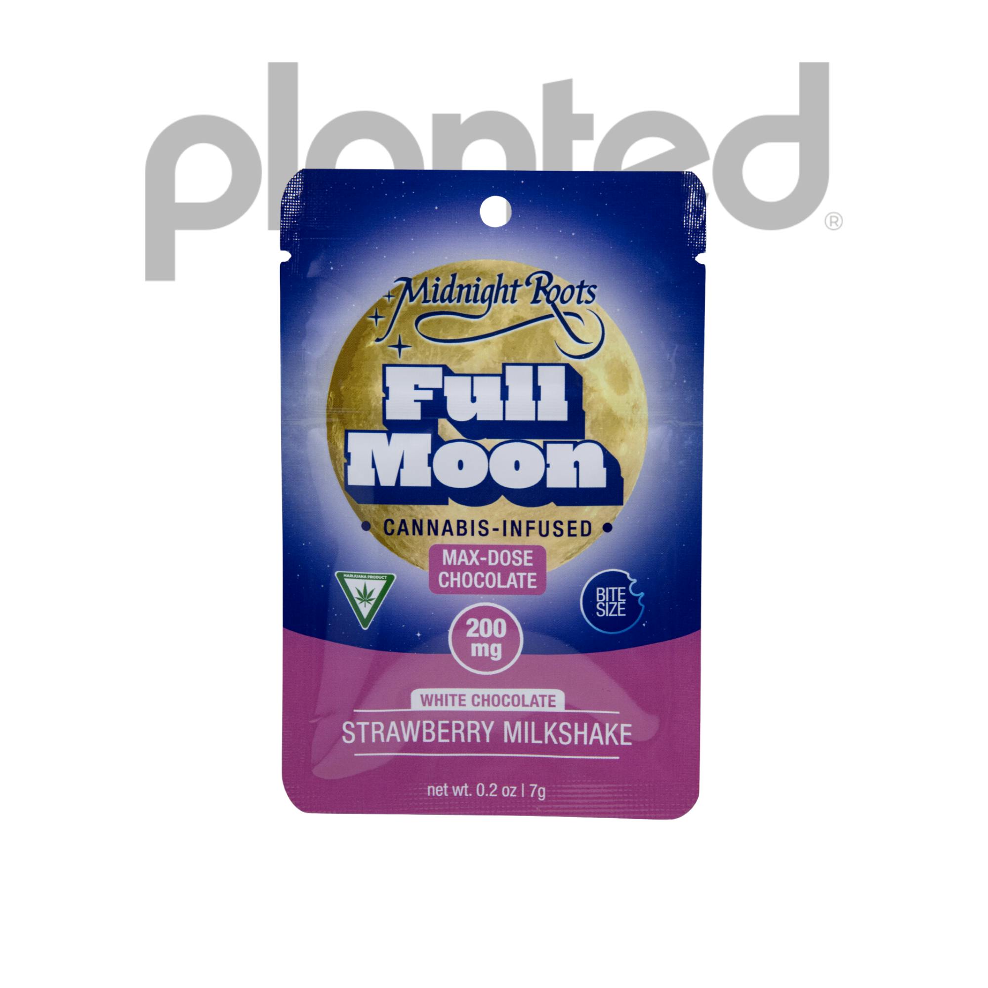 Midnight Roots | Strawberry Milkshake | Full Moon | 200MG Chocolate ...
