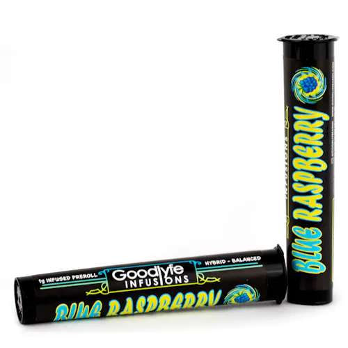 Goodlyfe Blue Raspberry Infused Preroll Rec - Exclusive Cannabis Michigan