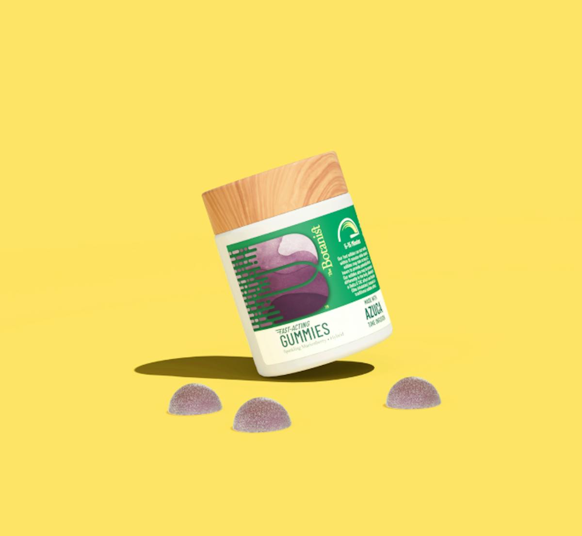 The Botanist Sparkling Marionberry Fast Acting Gummies 100mg 10pk .1g ...