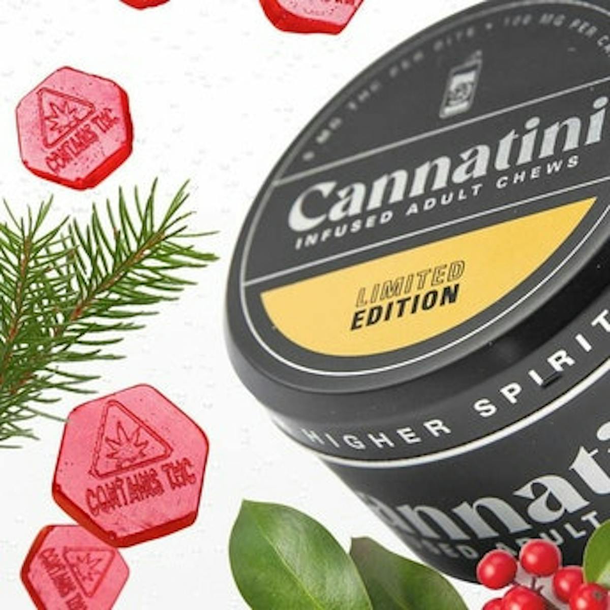 Pomegranate Mimosa 20pk 100mg RSO Gummies .1g Edibles | Cannatini