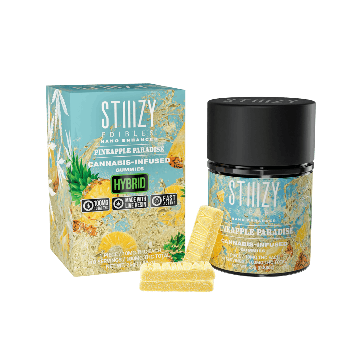 Shop Stiiizy STIIIZY - Pink Lemonade - Gummy - 100mg in Merced | COOKIES