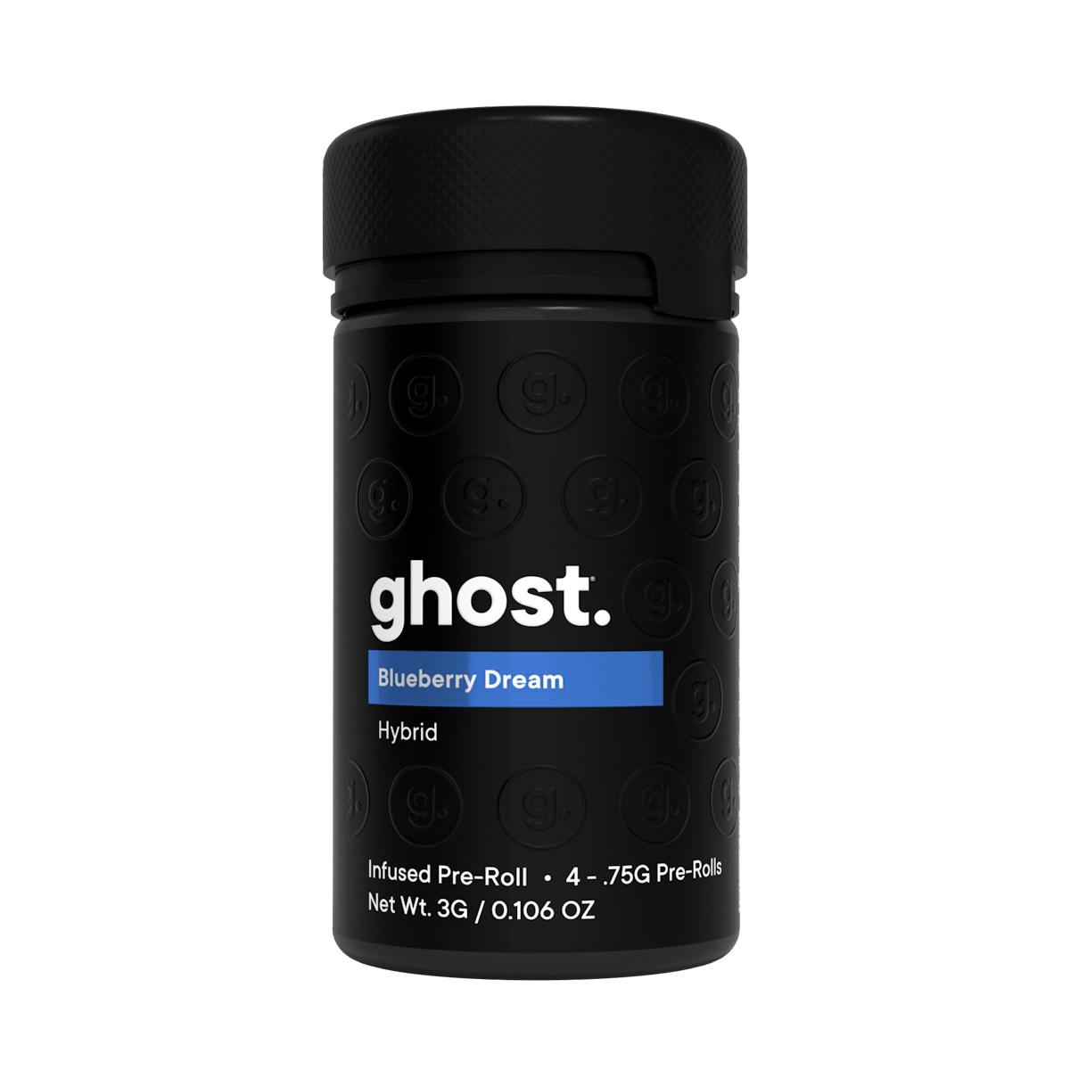 Ghost | Preroll | Infused | 4 Pack | Blueberry Dream - ZenZest - Ghost ...