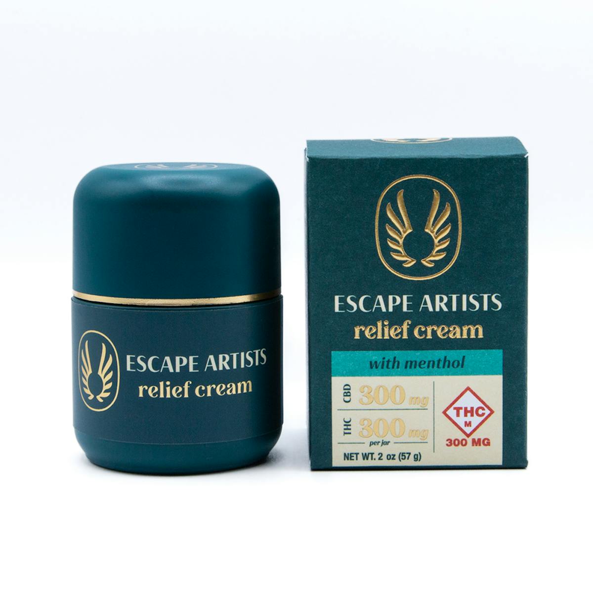 1:1 Relief Cream – Menthol [2oz] (300mg CBD/300mg THC) 2oz Topicals ...