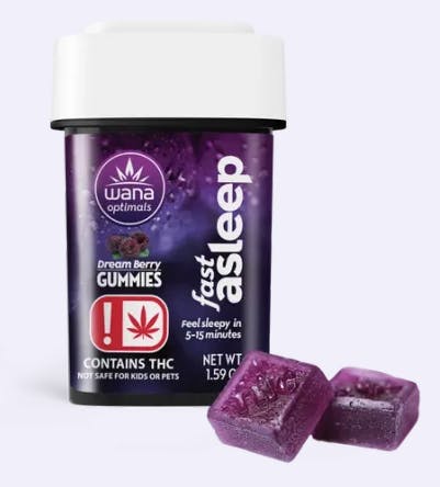Wana Nano | Dream Berry - Fast Asleep | Indica | 20pk Marijuana for ...