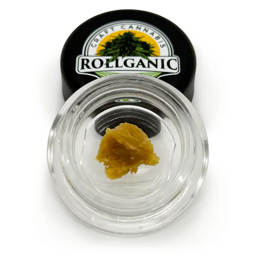 Rollganic Strawberry Lemonade Live Rosin Rec - Exclusive Cannabis Michigan