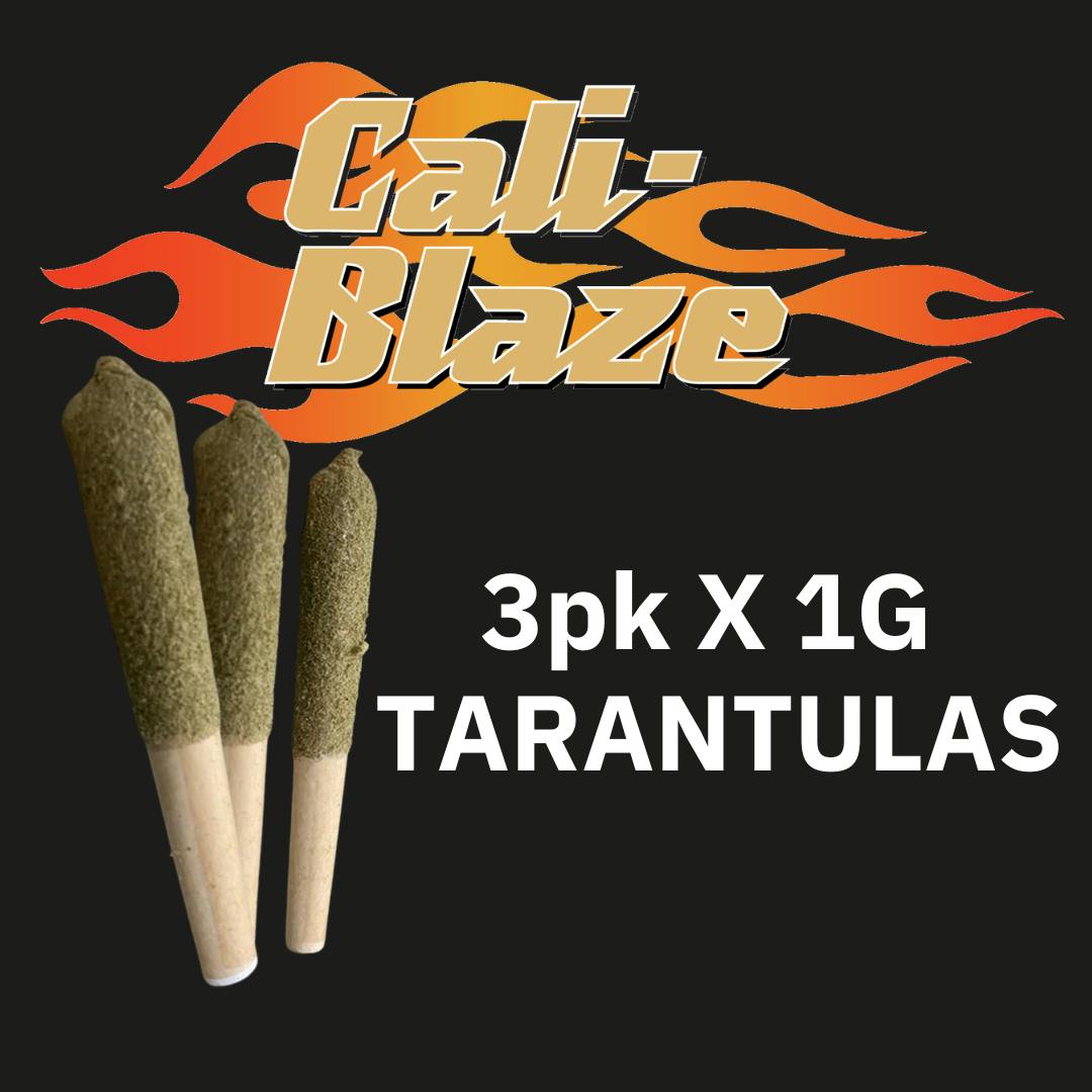 AU | Cali Blaze | Strawberry 3pk Infused Tarantula | North Coast Provisions AU | Cali Blaze | Strawberry 3pk Infused Tarantula | North Coast Provisions