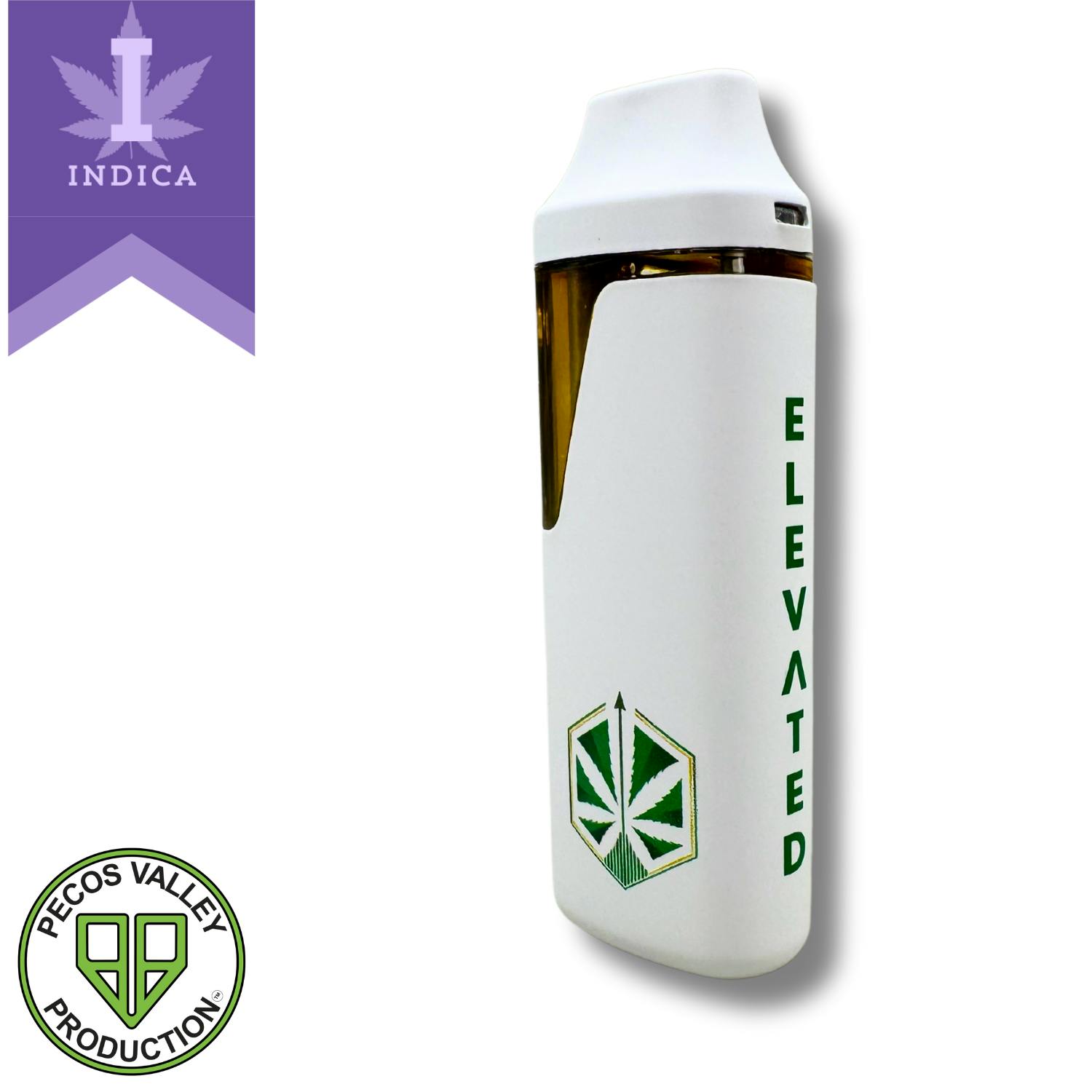 Strawberry Cheesecake Hybrid 2.0g Disposable Cart by Elevated Labs • Pecos Valley Production