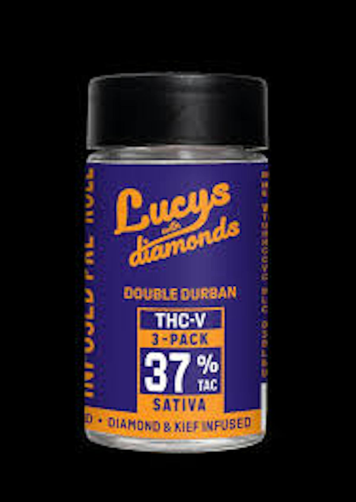 Blotter | Pre-Roll | Lucy’s Double Durban (THC-V) | .7g 3pk 2.1g Pre ...