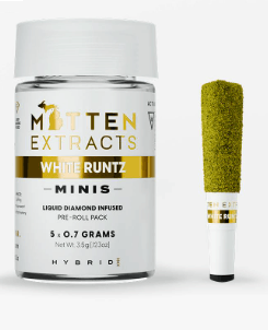 MITTEN EXTRACTS | WHITE RUNTZ | HYBRID | INFUSED 5PK | REC by Mitten ...