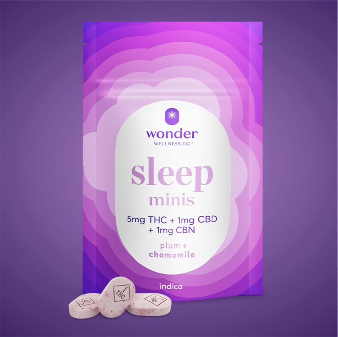 Wonder Sleep (Indica) Troches 40pk-200mg