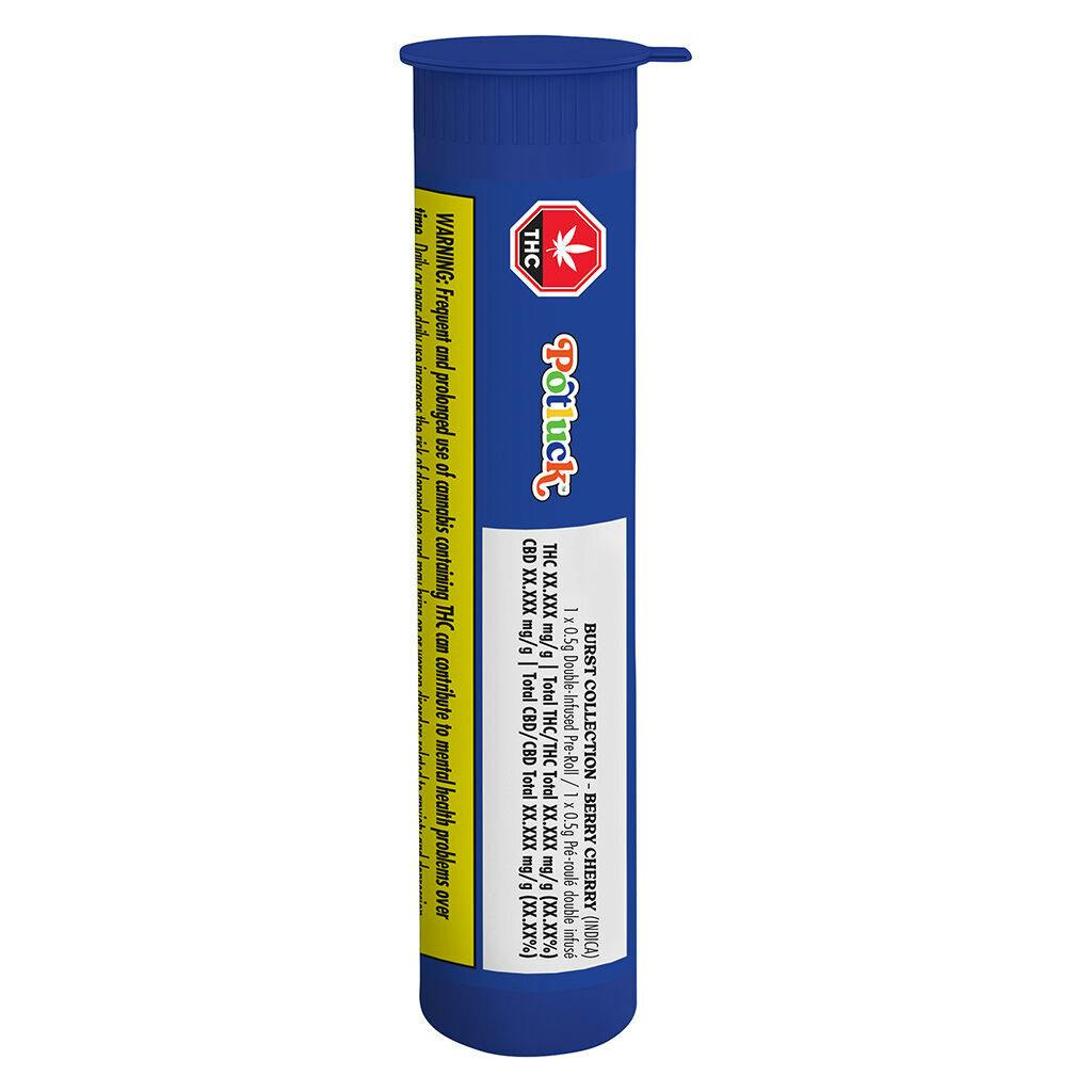 Potluck - Berry Cherry Infused Pre-Roll - 3x0.5g