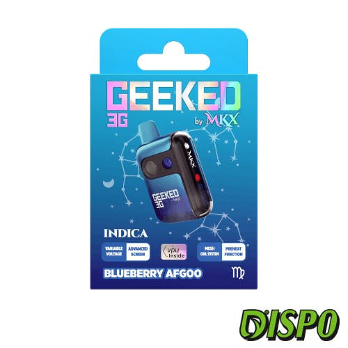 MKX Geeked - Blue Afgoo Disposable