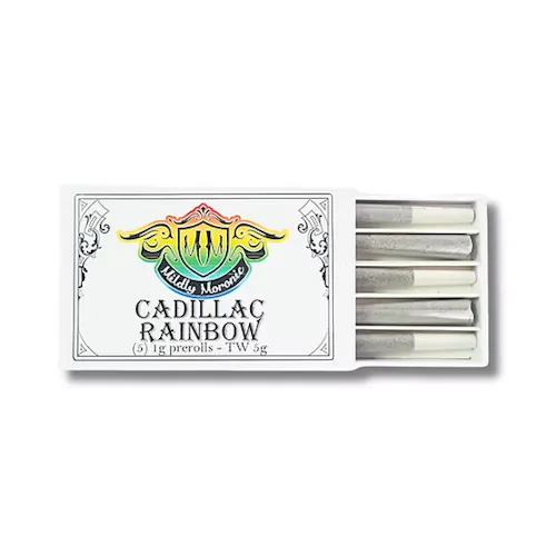 Cadillac Rainbow | Pre-Rolls | 5pk | 5g - QUBE NYC