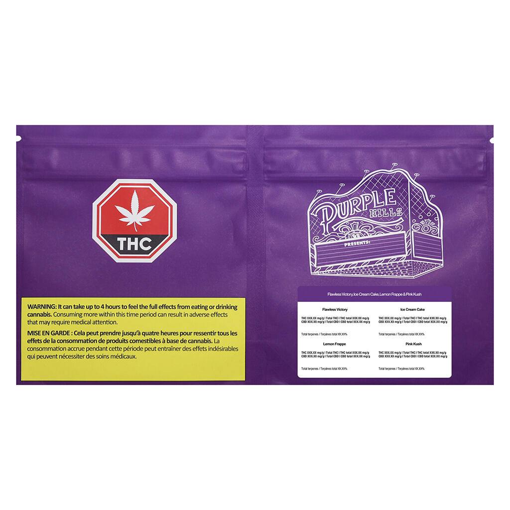 Purple Hills - Hybrid: 4 Sample Strains | Sessions Cannabis