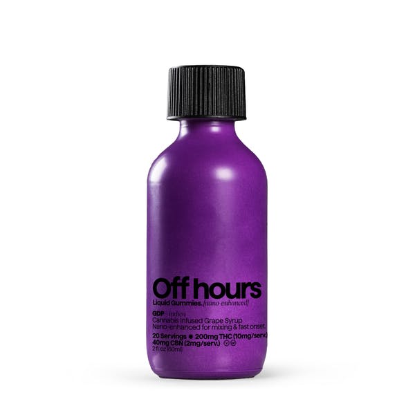 Grandaddy Purp Syrup | THC 200mg+ 40mg CBD by | Buy Online | Treehouse ...