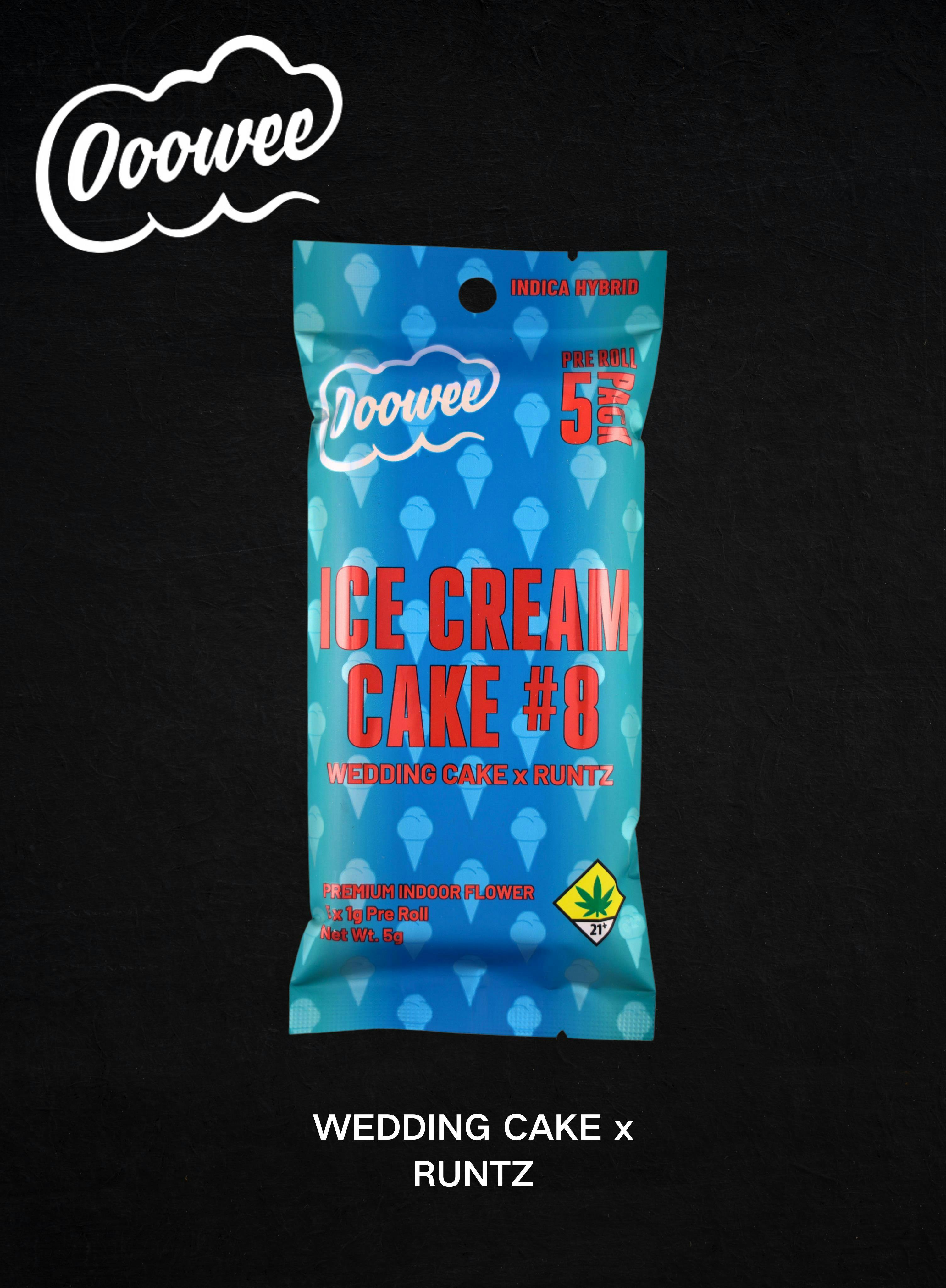 Ice Cream Cake #8 Pre-Rolls 5 Pack in Tacoma | Zips Hwy 512