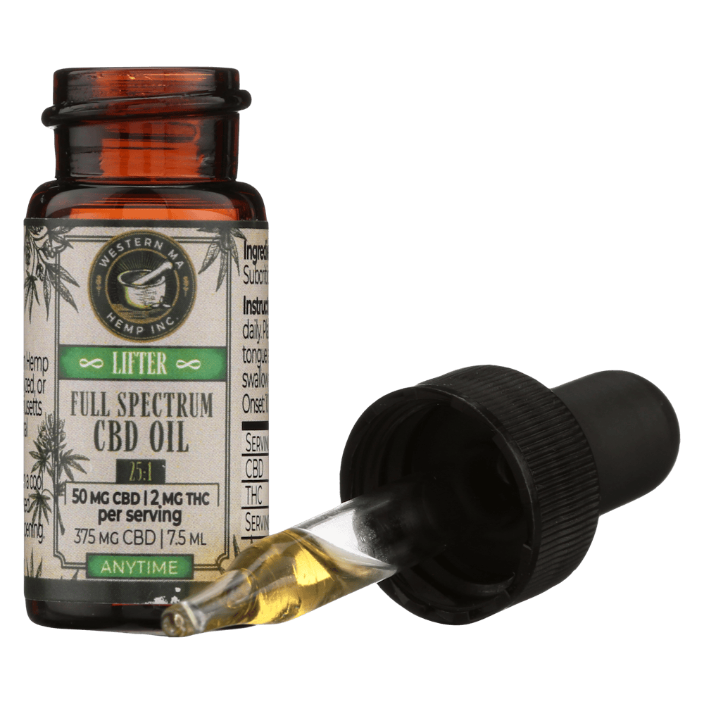Western Mass Hemp Inc. Lifter Oil 375mg | Malden, MA | Misty Mountain Shop