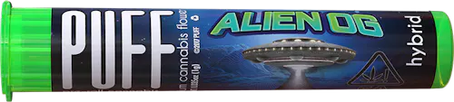 Alien OG - Hybrid - 1 Gram Pre-roll | Just Breathe.