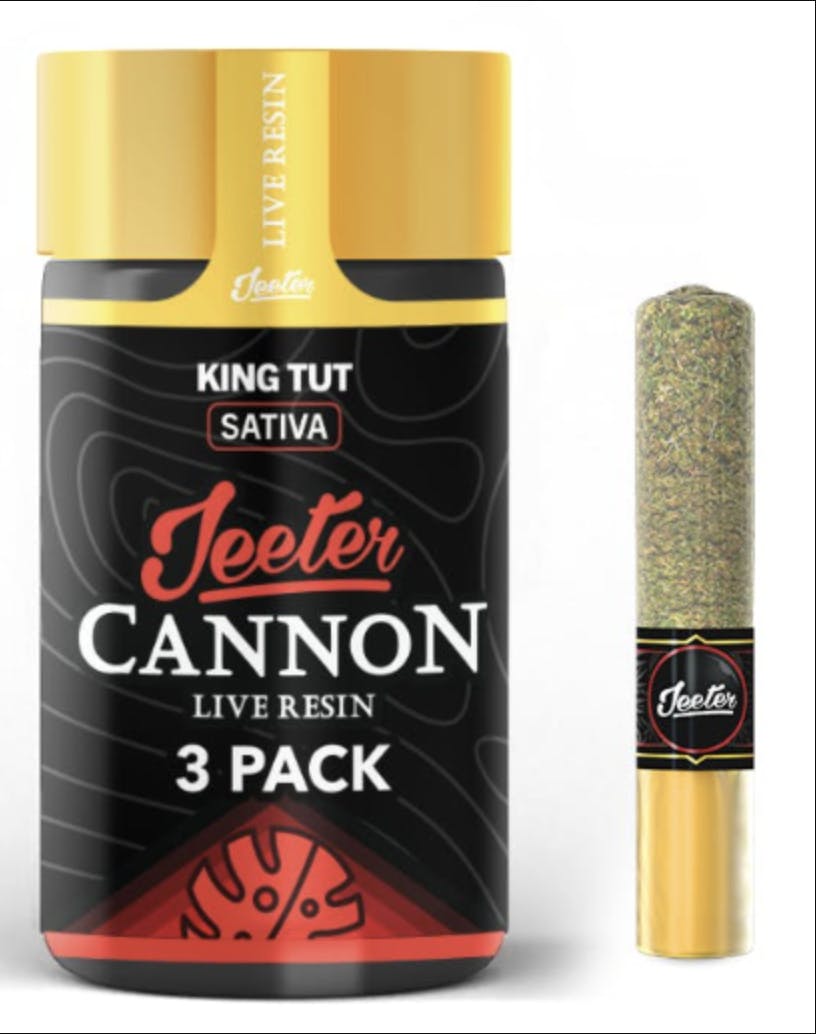 Jeeter Cannon 3 Pack S King tut - LAX Cannabis Club
