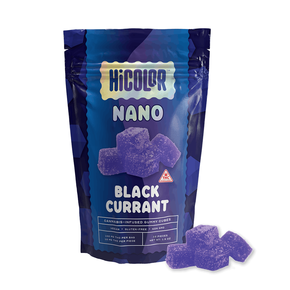 HiCOLOR HiCOLOR | Gummies | Black Currant | 10 x 10mg - Star Buds ...