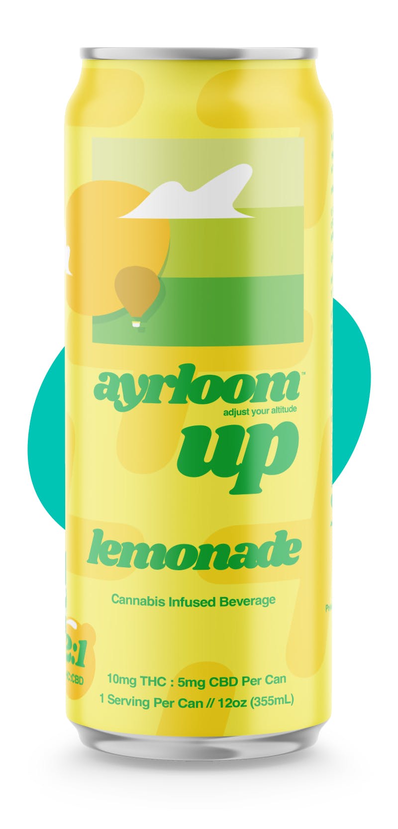 Ayrloom | Beverage 12oz Can | Lemonade – NICKLZ New York | Shop Cannabis NYC