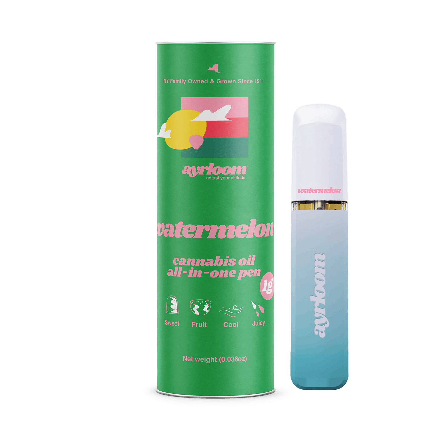 Ayrloom | AIO | Watermelon 1g - Leafology Cannabis Company - Ayrloom | AIO | Watermelon 1g in ...