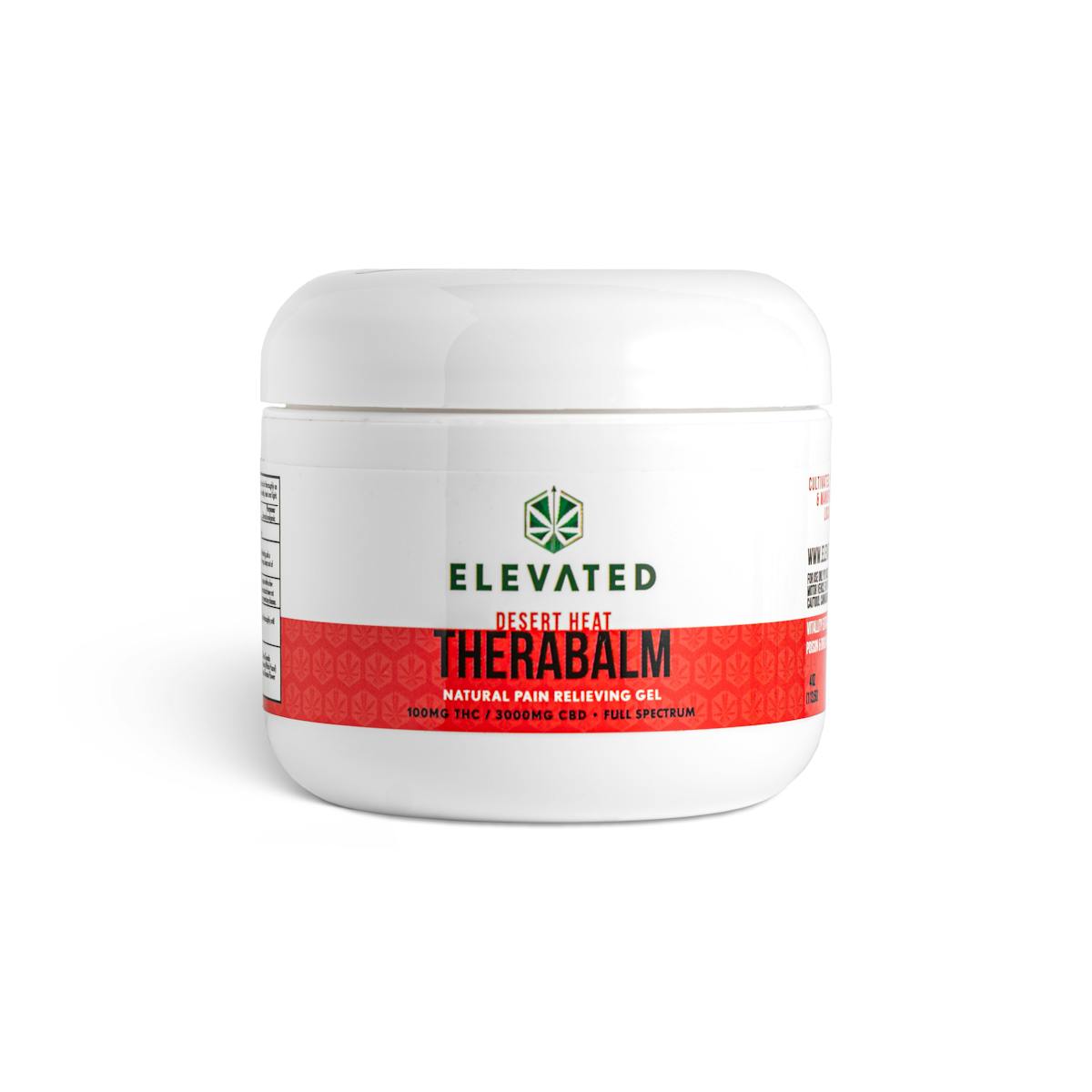 Elevated - Hot Therabalm Cream - 100mg - Dark Matter - Elevated - Hot Therabalm Cream - 100mg ...