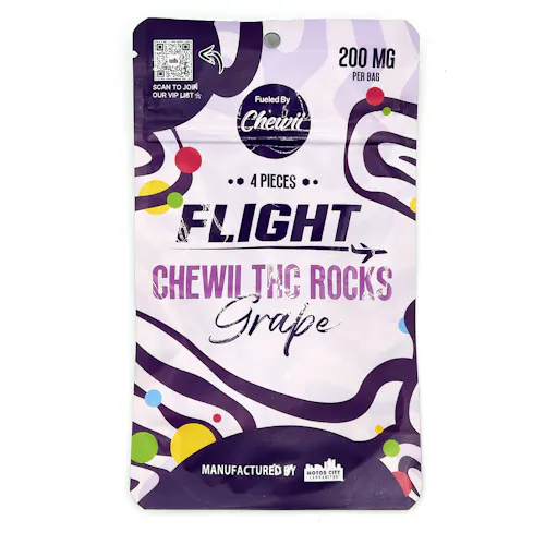 Flight Grape Rock-Candy Gummies 200mg Rec - Exclusive Cannabis Michigan