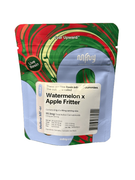 Watermelon X Apple Fritter | 10 Pack | Gummies by MFNY | Buy Online ...