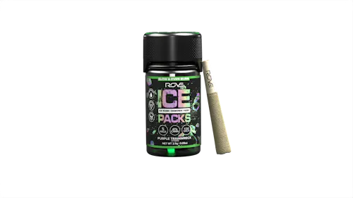 Purple Trainwreck- Infused Ice Packs (Rosin Hash and Diamonds) 5x 0.5g ...