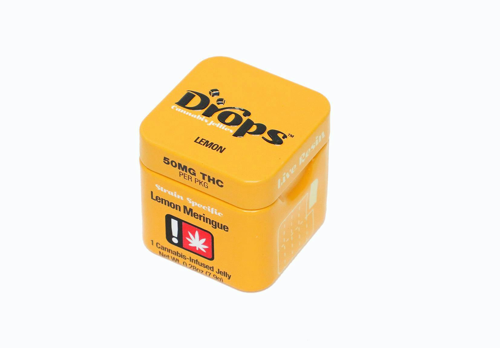 Lemon 2-Piece [Active] | 100mg 12g Edibles | Drops