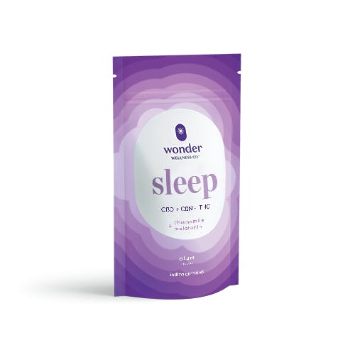 Wonder 1:1:1 Sleep Plum 20pk Gummies 110mg