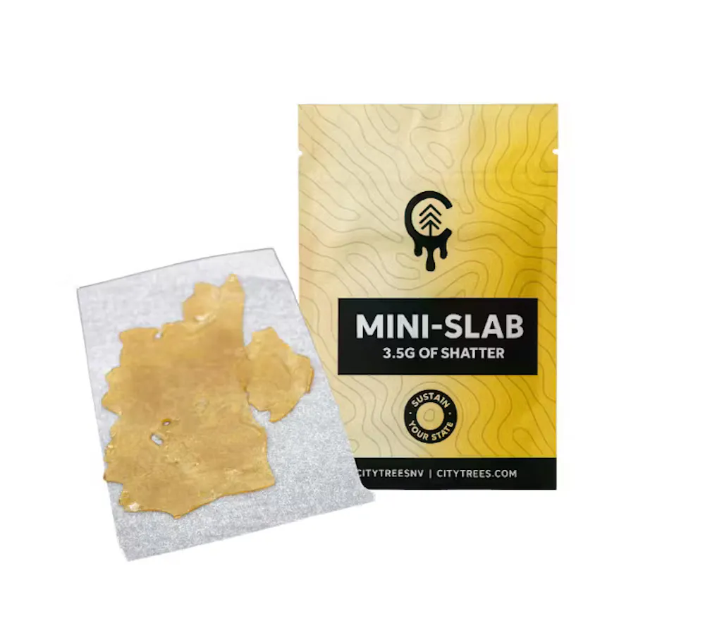 City Trees Animal Tsunami Shatter Mini Slab | 3.5g | Mound House, NV ...