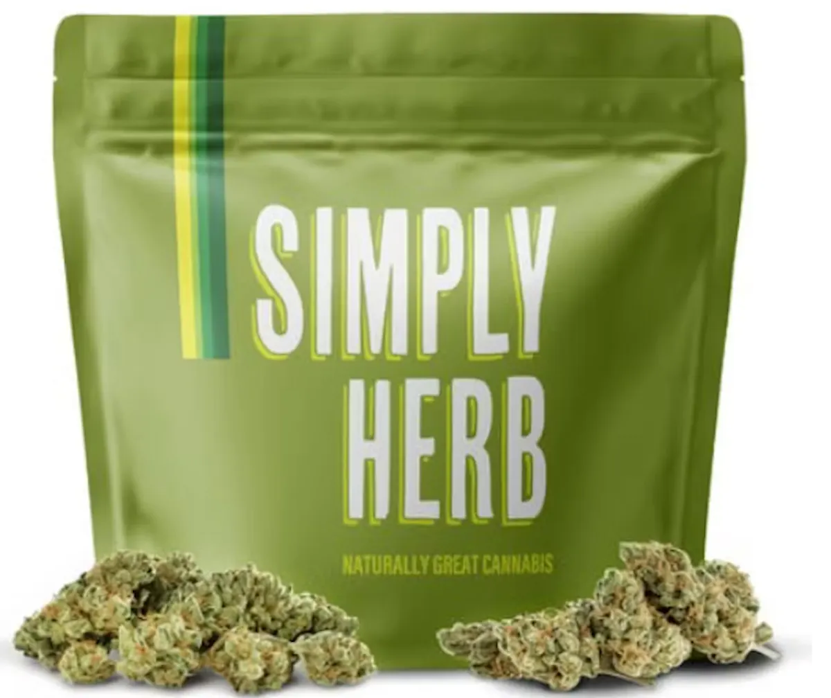 Simply Herb Waiting Game #1 28g Popcorn 1oz Flower | Simply Herb