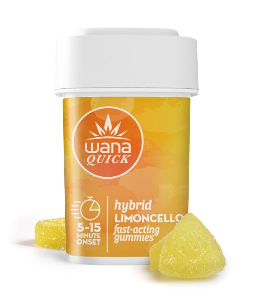 Wana Wana Quick Gummies Limoncello (H) 100mg - Star Buds Marijuana ...